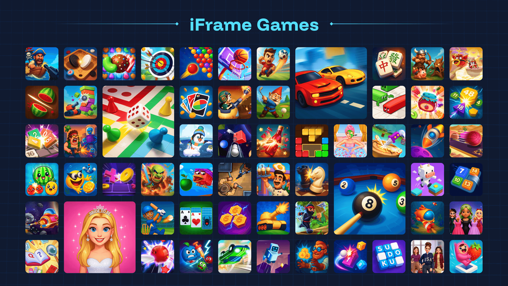 iFrame Games Online: Free to Embed on Your Website or App | Gamezop ...